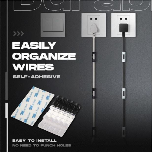 Pack of 40- Wire Organizer – Wildhut